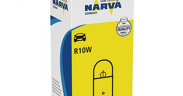 ☀️ Крушки NARVA R10W 12V 10W 10бр ☀️ - ️ Ценa — ️ Motex.bg
