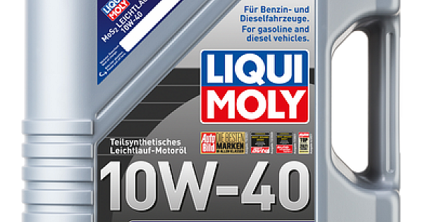 ☀️ Масло LIQUI MOLY MOS2 LEICHTLAUF 10W-40 5L ☀️ - ️ Ценa — ️ Motex.bg