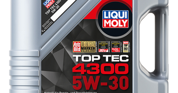 ☀️ Масло LIQUI MOLY TOP TEC 4300 5W-30 5 L ☀️ - ️ Ценa — ️ Motex.bg