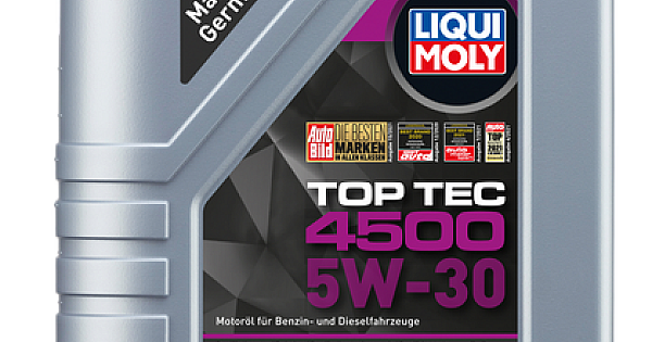 ☀️ Масло LIQUI MOLY TOP TEC 4500 5W-30 1 L ☀️ - ️ Ценa — ️ Motex.bg