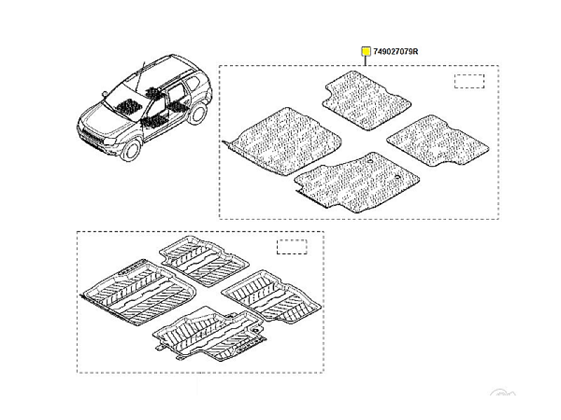 ☀️ Оригинални Гумени стелки за камион Renault ☀️ - ️ Ценa — ️ Motex.bg