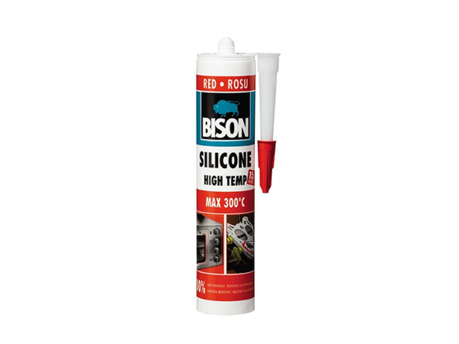 ☀️ Силикон Топло и маслоустойчив BISON SILICONE HIGH TEMP за гарнитури 280 мл. ☀️ - ️ Ценa — ️ ...
