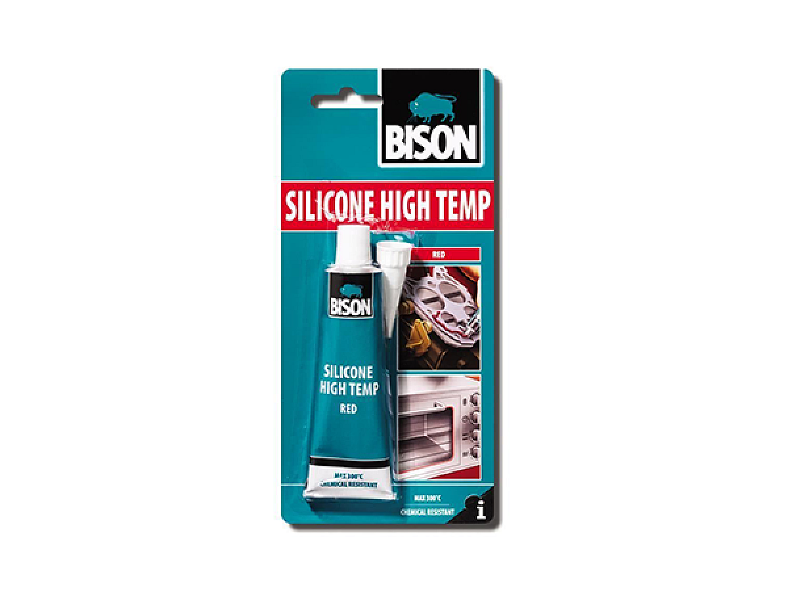 ☀️ Силикон Топло и маслоустойчив BISON SILICONE HIGH TEMP за гарнитури 60 мл. ☀️ - ️ Ценa — ️ ...