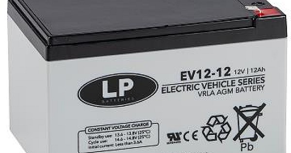 ☀️ VRLA акумулатор LP E-Bike Power EV12-12 ☀️ - ️ Ценa — ️ Motex.bg