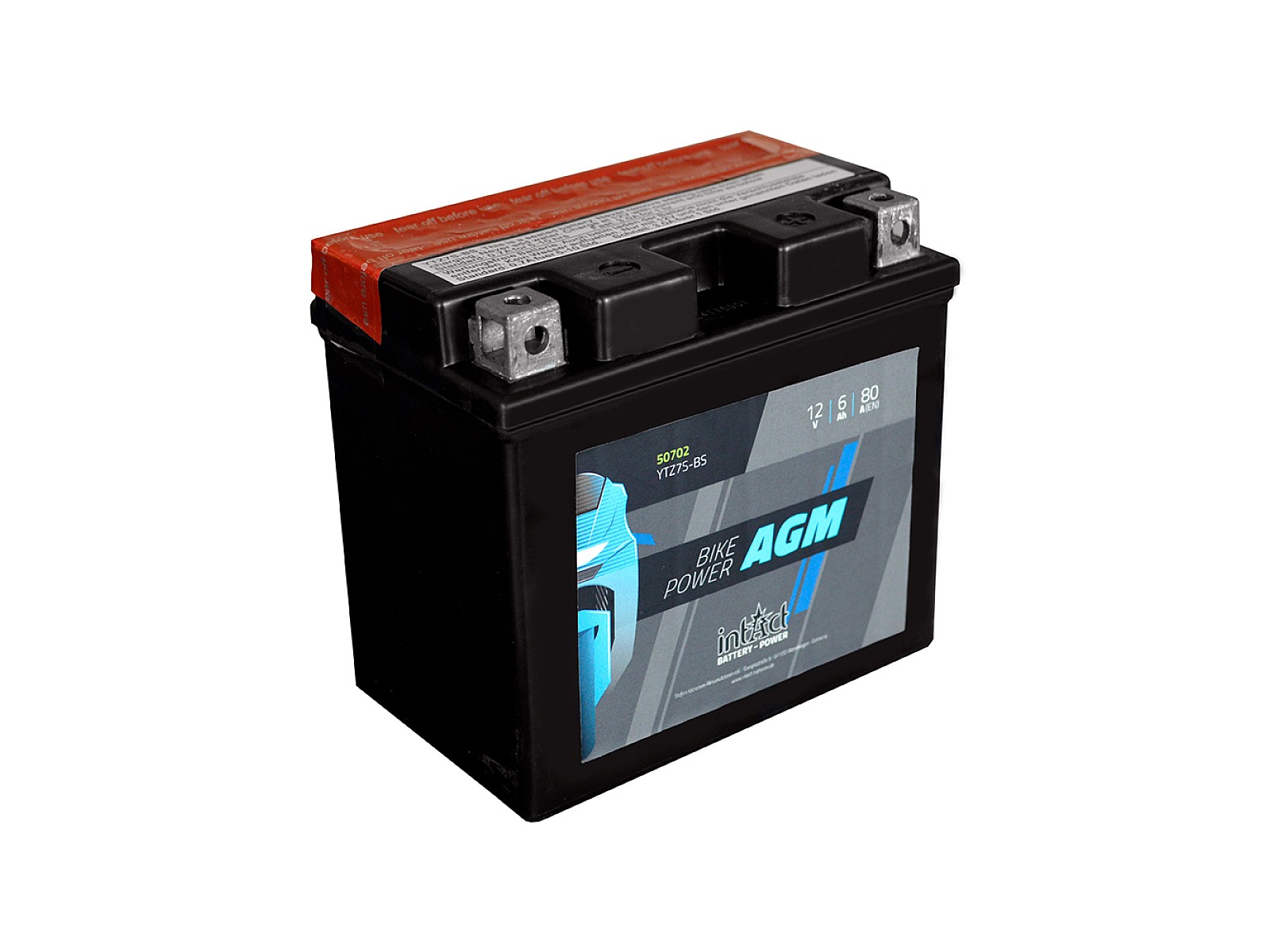 ☀️ Мото акумулатор intAct Bike-Power AGM 6AH 80A YTZ7S-BS Д+ ☀️ - ️ ...