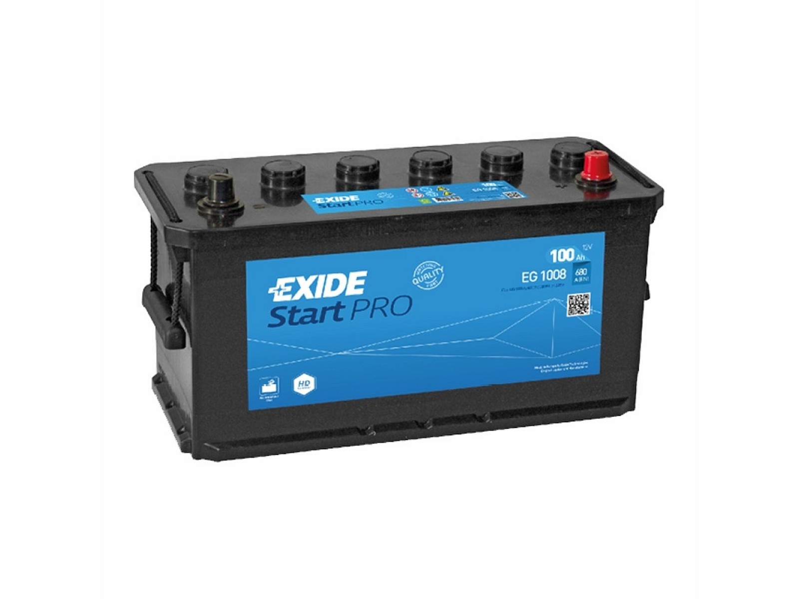 ☀️ Акумулатор Exide Professional HD 12V 100Ah 680A R+ ☀️ - ️ Ценa — ️ ...