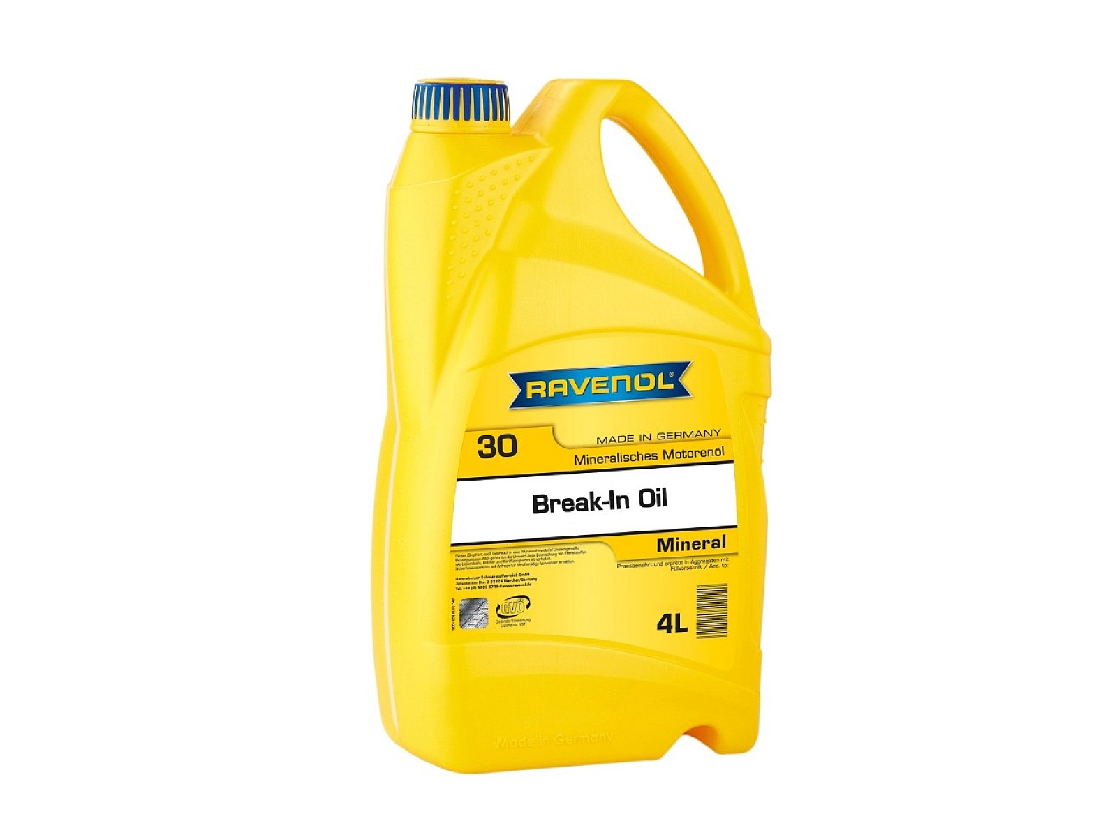 ☀️ Масло Ravenol Break-In oil SAE 30 4л. ☀️ - ️ Ценa — ️ Motex.bg