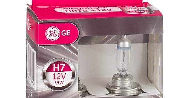 ☀️ Крушки GE 58520SNU MEGA LIGHT ULTRA +120% H7 12V 55W ☀️ - ️ Ценa — ️ ...