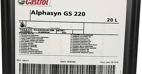 ☀️ Редукторно масло CASTROL Alphasyn GS 220 20L ☀️ - ️ Ценa — ️ Motex.bg