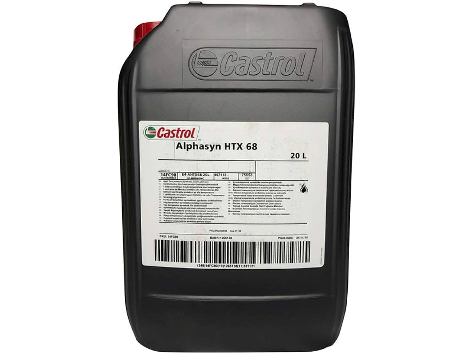 ☀️ Редукторно масло CASTROL Alphasyn HTX 68 20L ☀️ - ️ Ценa — ️ Motex.bg