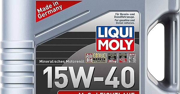☀️ Масло LIQUI MOLY MoS2 Low-Friction 15W-40 4L ☀️ - ️ Ценa — ️ Motex.bg