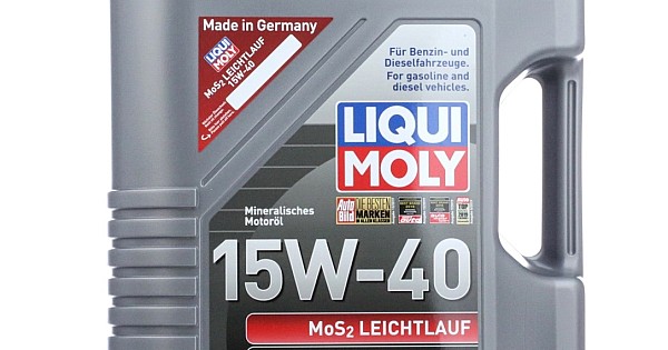 ☀️ Масло LIQUI MOLY MoS2 Low-Friction 15W-40 5L ☀️ - ️ Ценa — ️ Motex.bg