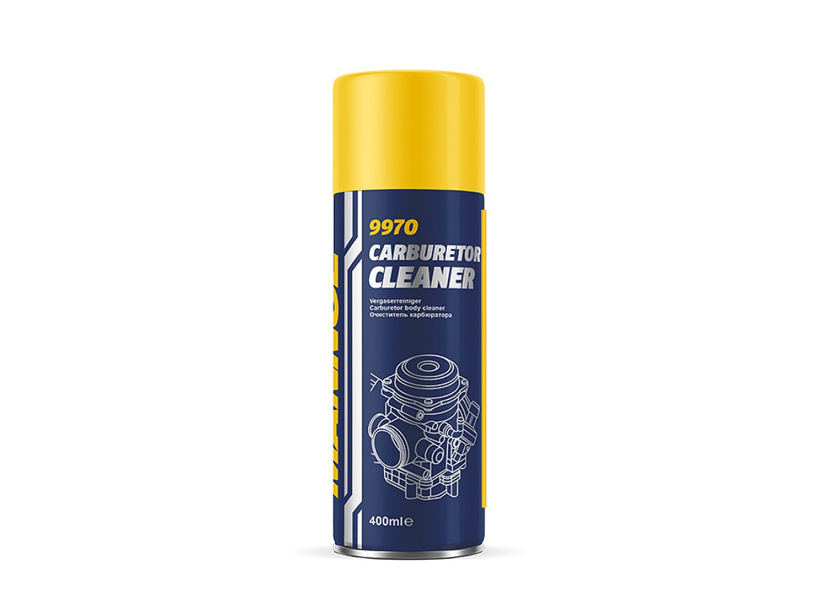 ☀️ Спрей за почистване на карбуратори Mannol Carburetor Cleaner 9970
