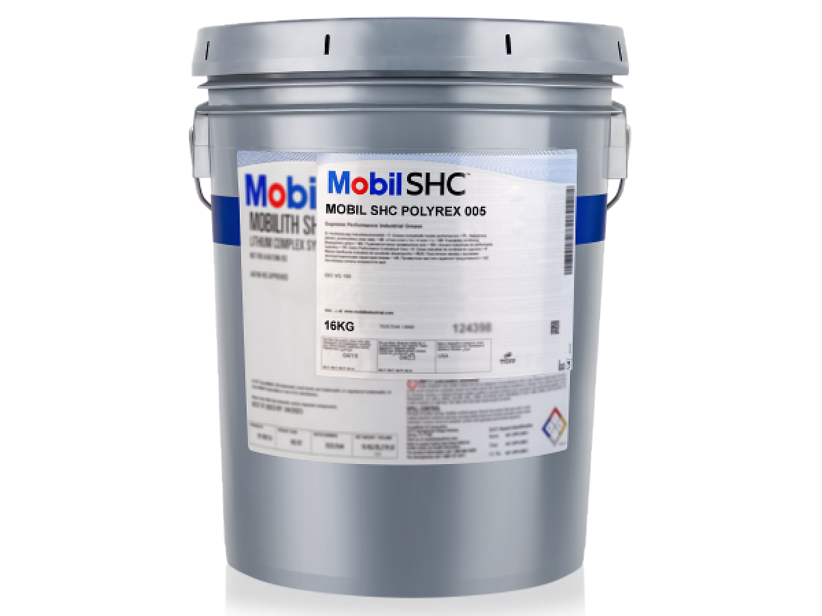 ☀️ ПОЛИУРЕА ГРЕС MOBIL SHC Polyrex 005 16KG ☀️ - ️ Ценa — ️ Motex.bg