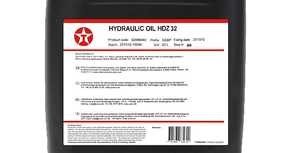 ☀️ Хидравлично масло Texaco HYDRAULIC OIL HDZ 32 20L ☀️ - ️ Ценa — ️ Motex.bg
