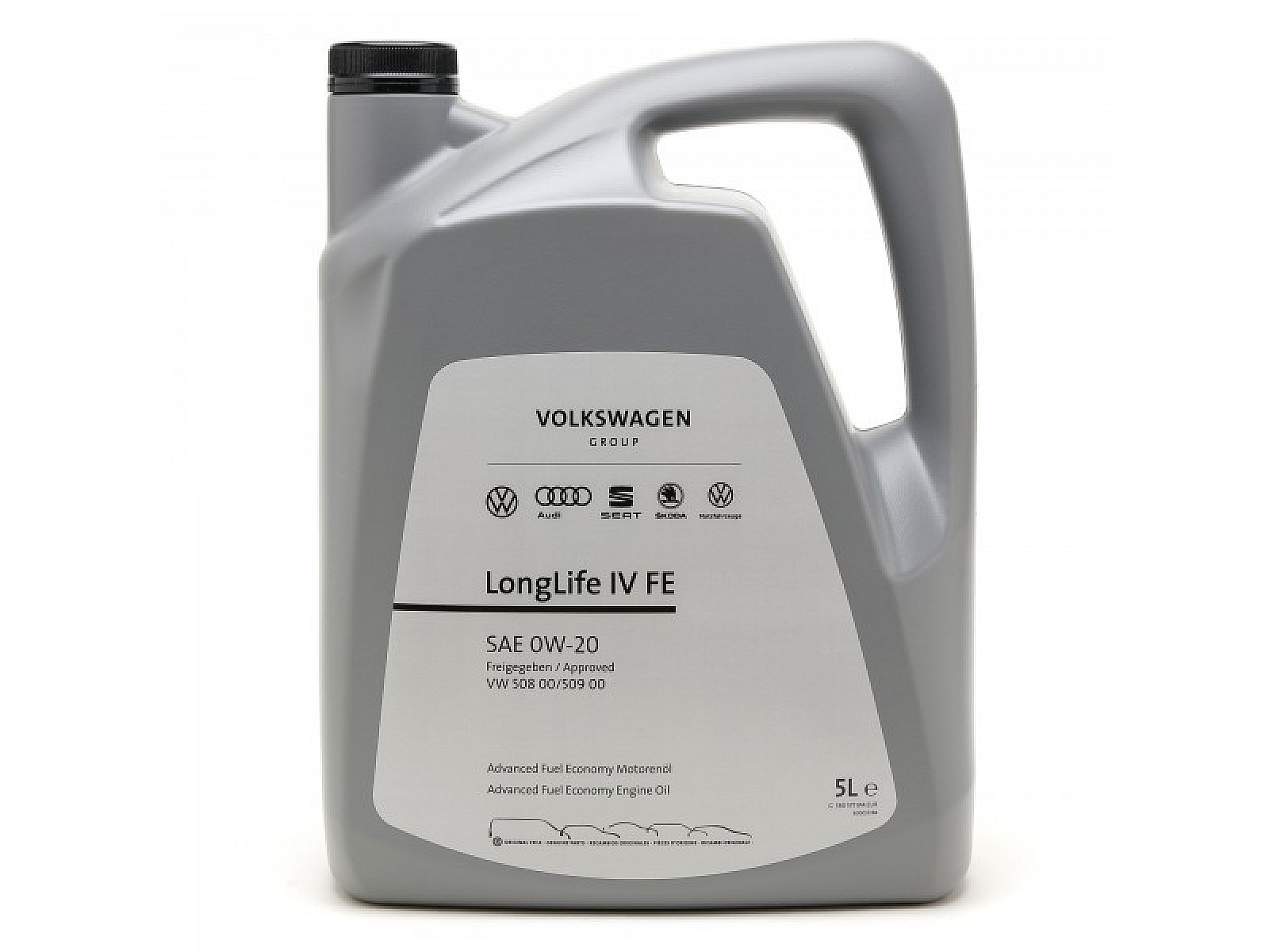 ☀️ Масло VOLKSWAGEN LongLife IV FE 0W-20 5L ☀️ - ️ Ценa — ️ Motex.bg