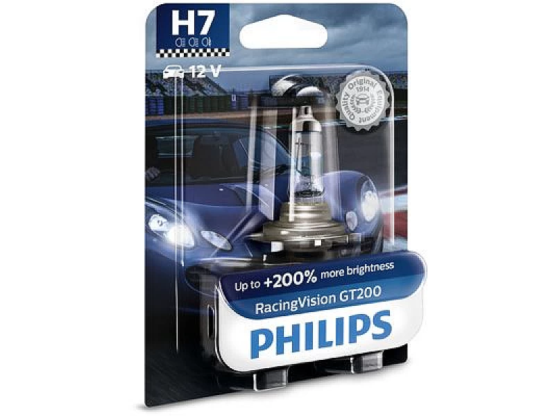 ☀️ Крушкa Philips H7 60 / 55W 12V RACING VISION GT200 1бр. ☀️ - ️ Ценa ...